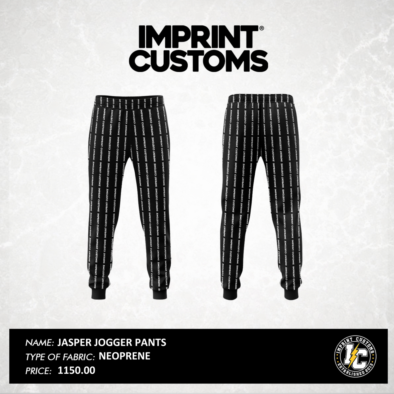 IMPRINT CUSTOMS - JASPER JAGGER PANTS – Imprint Customs