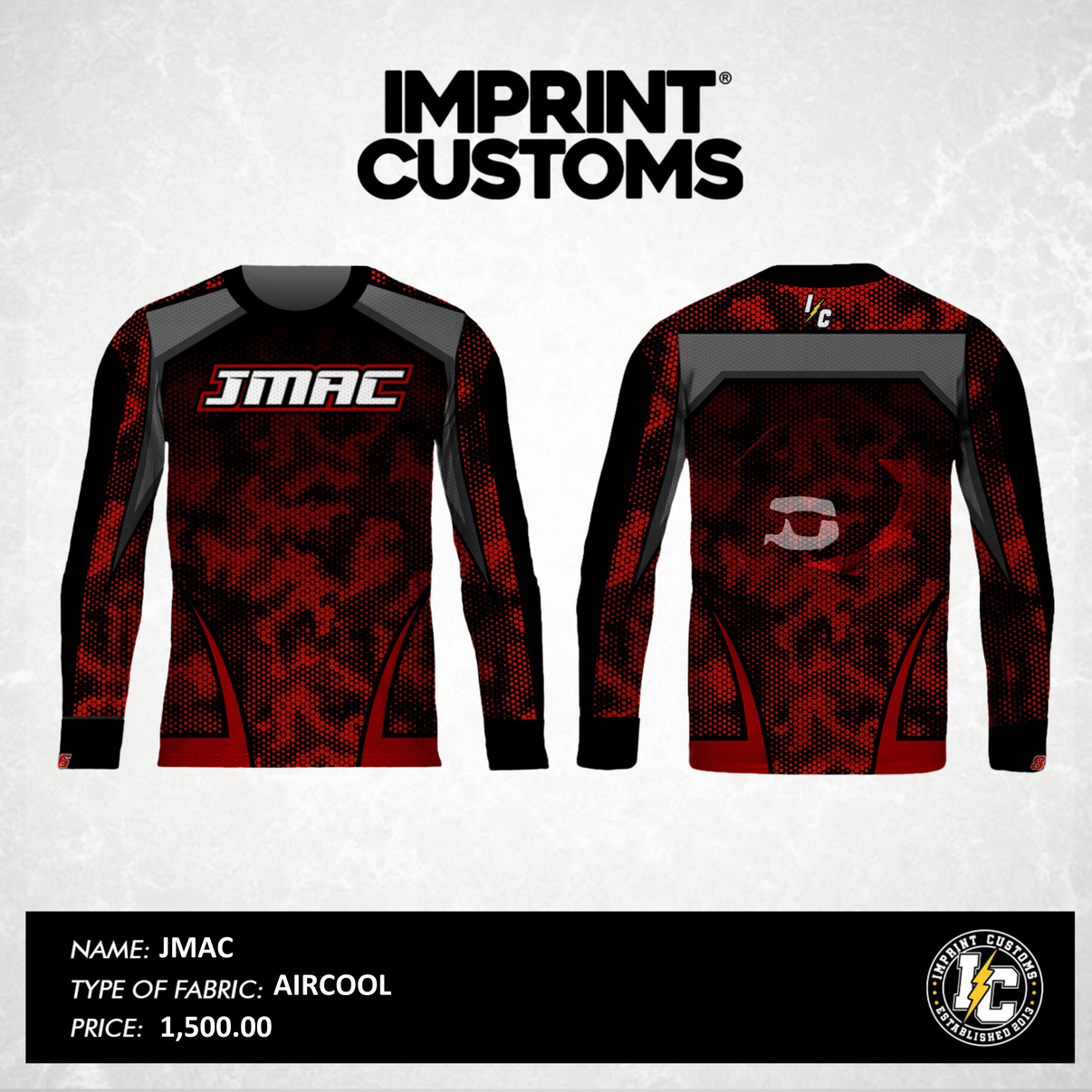 JMAC - RIDING JERSEY – Imprint Customs