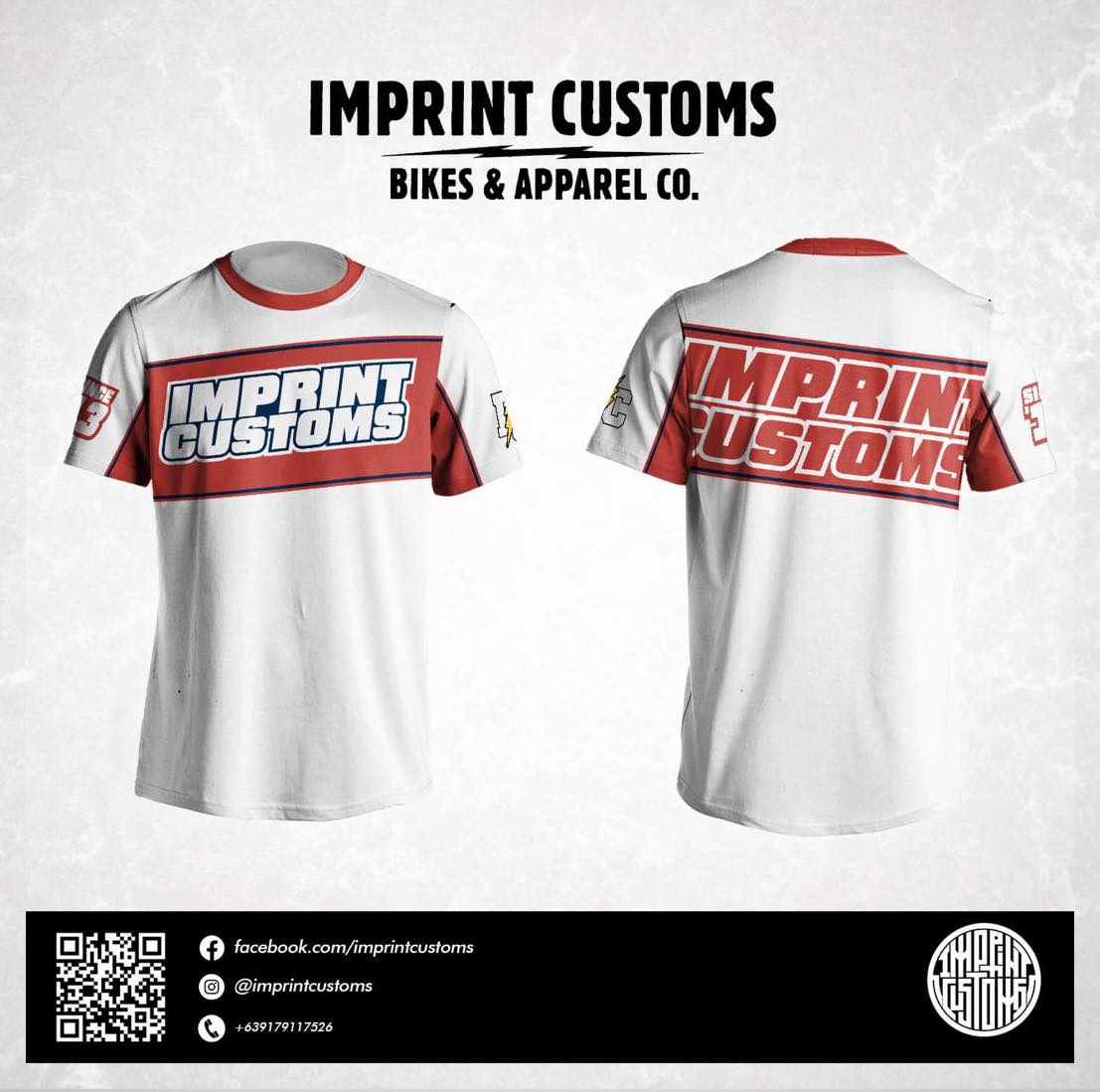 IMPRINT CUSTOMS - TOM WHITE AIRCOOL SHIRT – Imprint Customs